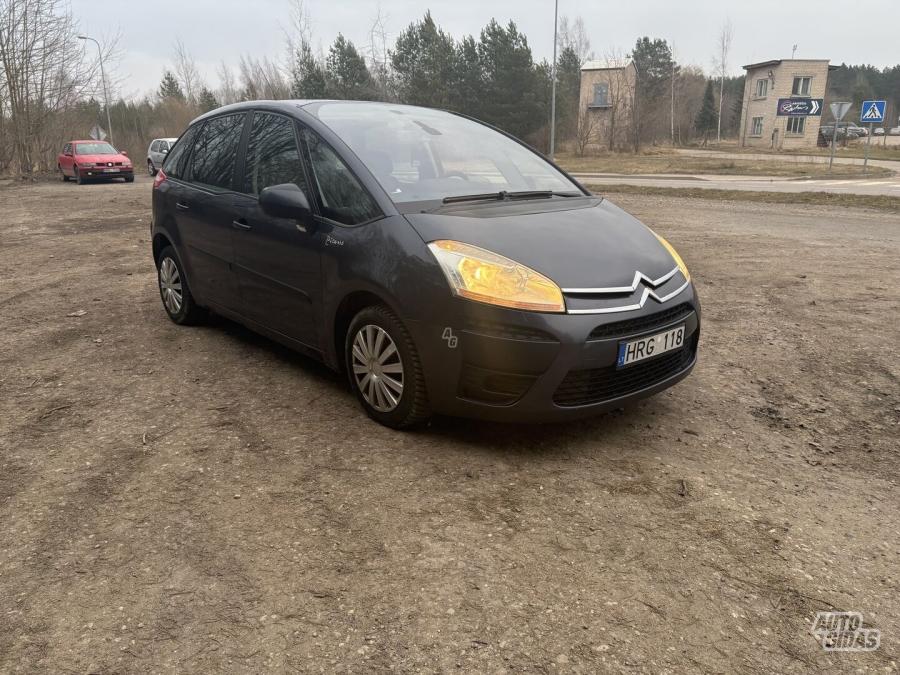 Pelēks Citroen c4-picasso 2007 Anykščiai, ar dzinēja tilpumu 1.60 L un nobraukumu 371 tūkst. km par 920 €, foto 6 vietnē AUTOMOTO.COM.LV
