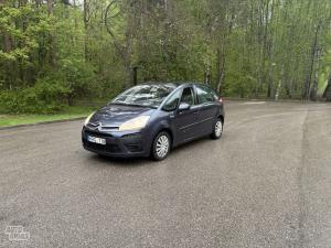 Grey Citroen c4-picasso 2007 in Anyksciai, with an engine capacity of 1.60 L and mileage of 378 thousand km for 800 €, photo  on AUTOMOTO.COM.LV