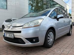 Grey Citroen c4-picasso 2007 in Riga, with an engine capacity of 1.60 L and mileage of 0 thousand km for 2500 €, photo 13 on AUTOMOTO.COM.LV
