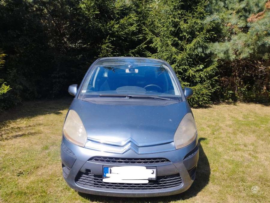 Pelēks Citroen c4-picasso 2007 Kauņa, ar dzinēja tilpumu 1.60 L un nobraukumu 261 tūkst. km par 1350 €, foto 8 vietnē AUTOMOTO.COM.LV