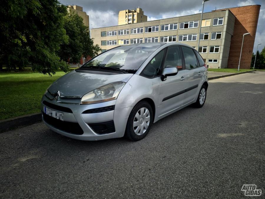 Pelēks Citroen c4-picasso 2007 Kauņa, ar dzinēja tilpumu 1.60 L un nobraukumu 322 tūkst. km par 800 €, foto 9 vietnē AUTOMOTO.COM.LV