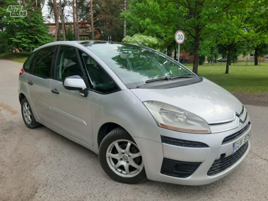 Pelēks Citroen c4-picasso 2008 Prienai, ar dzinēja tilpumu 1.60 L un nobraukumu 380 tūkst. km par 1070 €, foto 1 vietnē AUTOMOTO.COM.LV