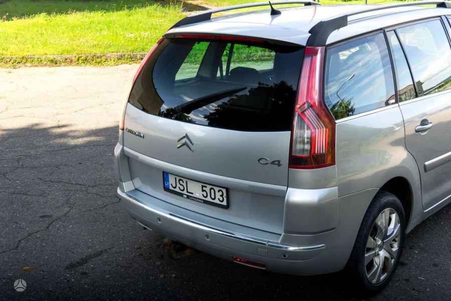 Серый Ситроен С4 Пикассо 2008 в Каунас, объемом двигателя 2.00 л и пробегом 293 тыс. км за 2400 €, фото 7 на AUTOMOTO.COM.LV