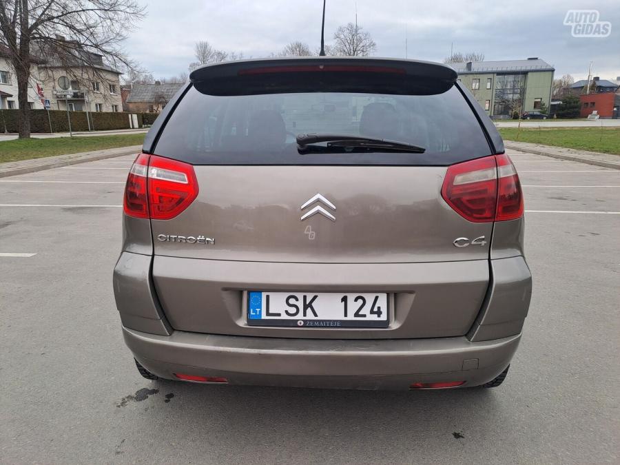 Pelēks Citroen c4-picasso 2010 Telšiai, ar dzinēja tilpumu 1.60 L un nobraukumu 278 tūkst. km par 1650 €, foto 10 vietnē AUTOMOTO.COM.LV