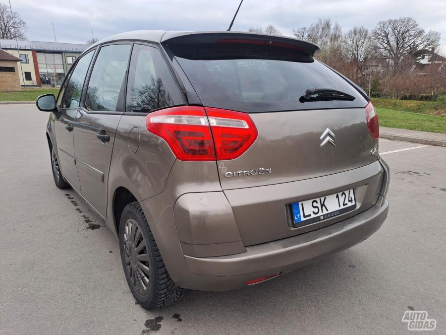 Pelēks Citroen c4-picasso 2010 Telšiai, ar dzinēja tilpumu 1.60 L un nobraukumu 278 tūkst. km par 1650 €, foto 11 vietnē AUTOMOTO.COM.LV