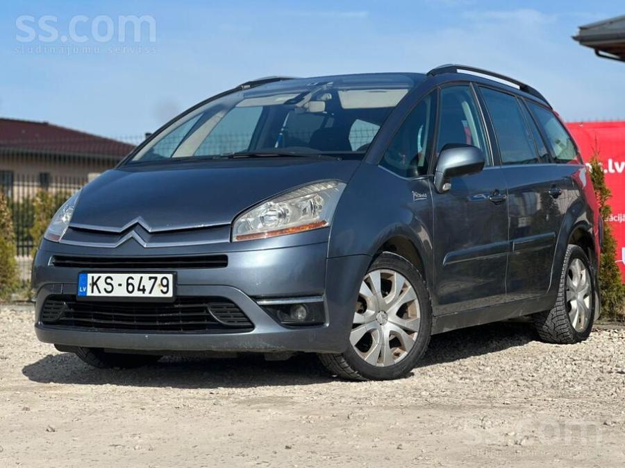 Pelēks Citroen c4-picasso 2010 Jelgava, ar dzinēja tilpumu 1.60 L un nobraukumu 0 tūkst. km par 2890 €, foto 1 vietnē AUTOMOTO.COM.LV