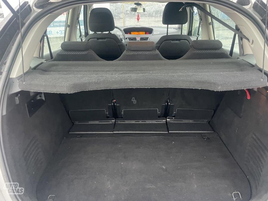 Grey Citroen c4-picasso 2011 in Kaunas, with an engine capacity of 1.60 L and mileage of 335 thousand km for 2450 €, photo 24 on AUTOMOTO.COM.LV