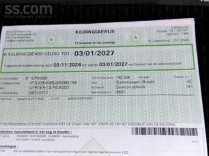 Pelēks Citroen c4-picasso 2012 Daugavpils, ar dzinēja tilpumu 1.60 L un nobraukumu 197 tūkst. km par 3470 €, foto 19 vietnē AUTOMOTO.COM.LV
