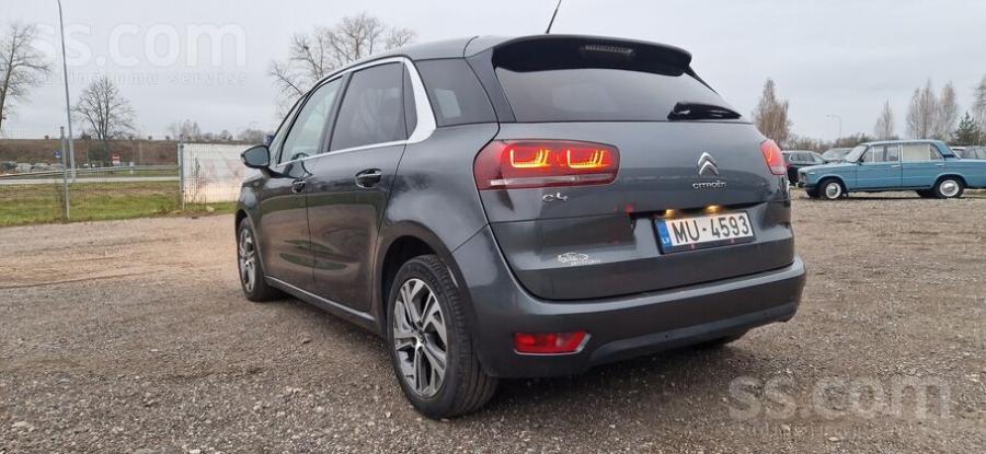 Pelēks Citroen c4-picasso 2013 Daugavpils, ar dzinēja tilpumu 1.60 L un nobraukumu 161 tūkst. km par 6350 €, foto 3 vietnē AUTOMOTO.COM.LV