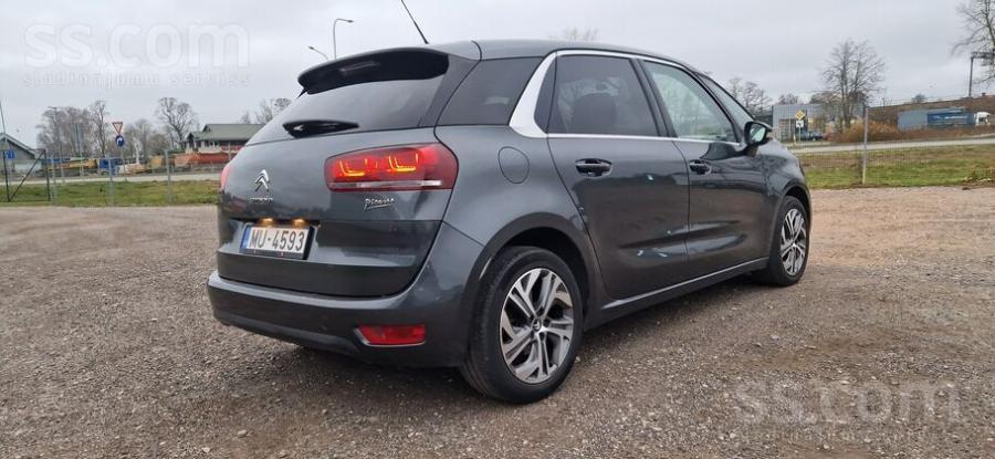 Pelēks Citroen c4-picasso 2013 Daugavpils, ar dzinēja tilpumu 1.60 L un nobraukumu 161 tūkst. km par 6350 €, foto 5 vietnē AUTOMOTO.COM.LV