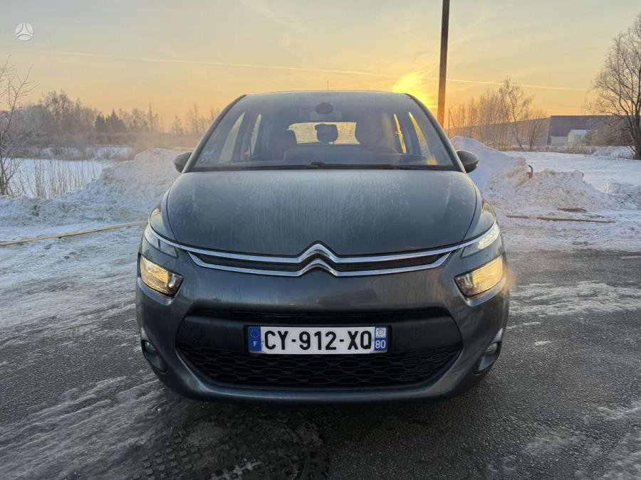 Pelēks Citroen c4-picasso 2013 Tauragė, ar dzinēja tilpumu 1.56 L un nobraukumu 206 tūkst. km par 3800 €, foto 3 vietnē AUTOMOTO.COM.LV