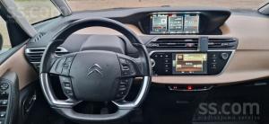 Grey Citroen c4-picasso 2013 in Daugavpils, with an engine capacity of 1.60 L and mileage of 161 thousand km for 5350 €, photo 11 on AUTOMOTO.COM.LV