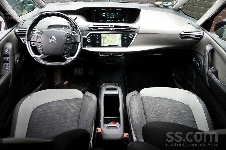 Pelēks Citroen c4-picasso 2013 Rīga, ar dzinēja tilpumu 1.60 L un nobraukumu 240 tūkst. km par 6290 €, foto 12 vietnē AUTOMOTO.COM.LV
