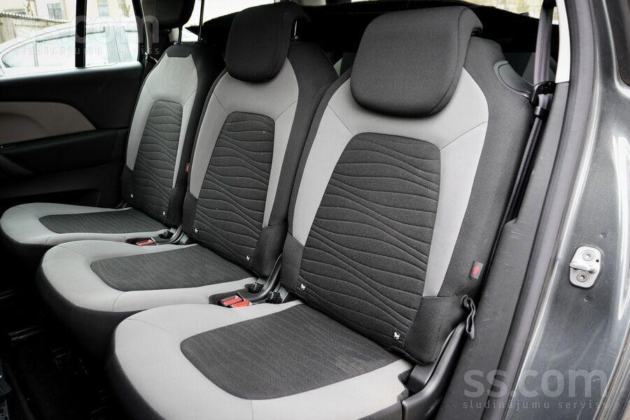 Pelēks Citroen c4-picasso 2013 Rīga, ar dzinēja tilpumu 1.60 L un nobraukumu 240 tūkst. km par 6290 €, foto 19 vietnē AUTOMOTO.COM.LV