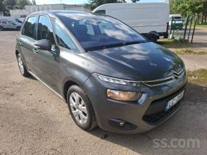 Pelēks Citroen c4-picasso 2013 Rīga, ar dzinēja tilpumu 1.60 L un nobraukumu 224 tūkst. km par 3300 €, foto  vietnē AUTOMOTO.COM.LV