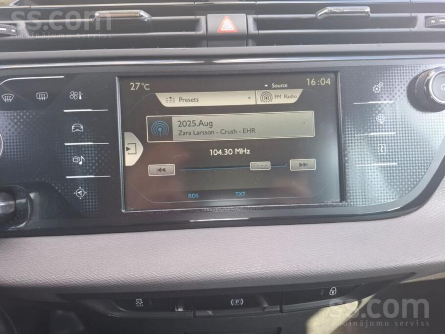 Pelēks Citroen c4-picasso 2013 Rīga, ar dzinēja tilpumu 1.60 L un nobraukumu 224 tūkst. km par 3300 €, foto 18 vietnē AUTOMOTO.COM.LV