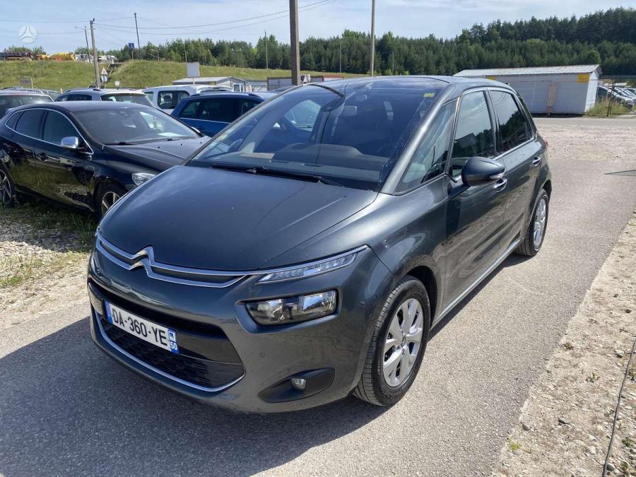 Pelēks Citroen c4-picasso 2013 Viļņa, ar dzinēja tilpumu 1.56 L un nobraukumu 264 tūkst. km par 5450 €, foto 1 vietnē AUTOMOTO.COM.LV