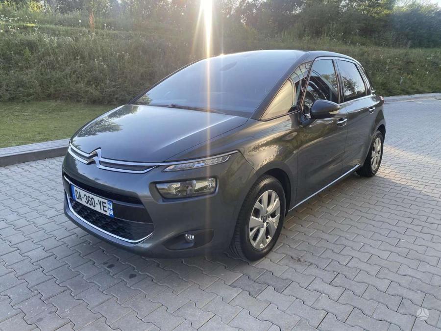 Pelēks Citroen c4-picasso 2013 Viļņa, ar dzinēja tilpumu 1.56 L un nobraukumu 264 tūkst. km par 5400 €, foto 6 vietnē AUTOMOTO.COM.LV