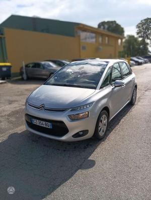 Pelēks Citroen c4-picasso 2013 Tauragė, ar dzinēja tilpumu 1.60 L un nobraukumu 260 tūkst. km par 3900 €, foto  vietnē AUTOMOTO.COM.LV