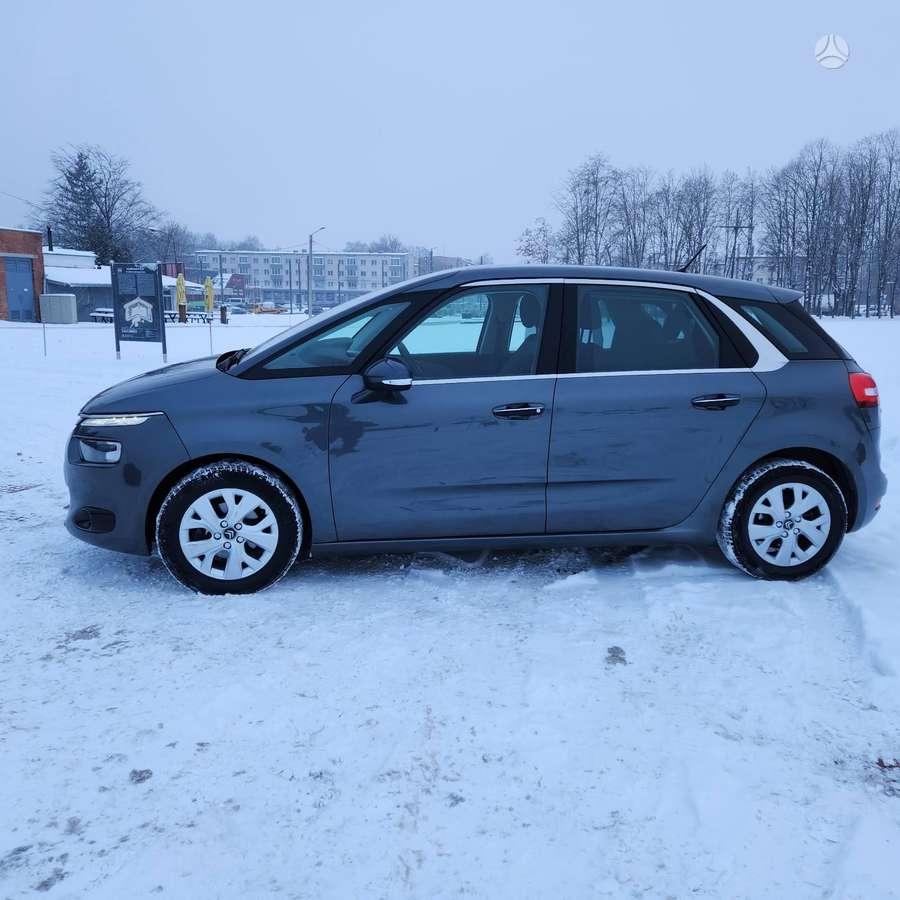 Grey Citroen c4-picasso 2014 in Kaunas, with an engine capacity of 1.56 L and mileage of 276 thousand km for 4650 €, photo 4 on AUTOMOTO.COM.LV