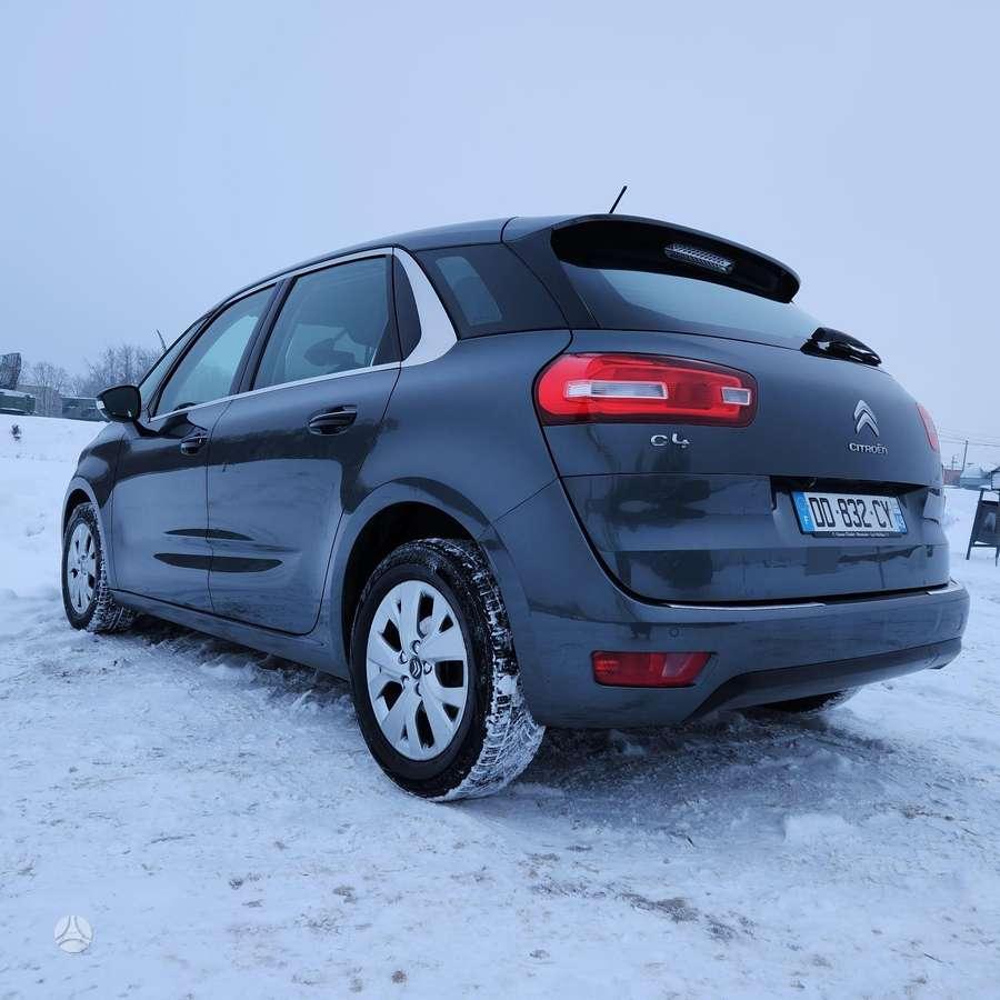 Grey Citroen c4-picasso 2014 in Kaunas, with an engine capacity of 1.56 L and mileage of 276 thousand km for 4650 €, photo 7 on AUTOMOTO.COM.LV