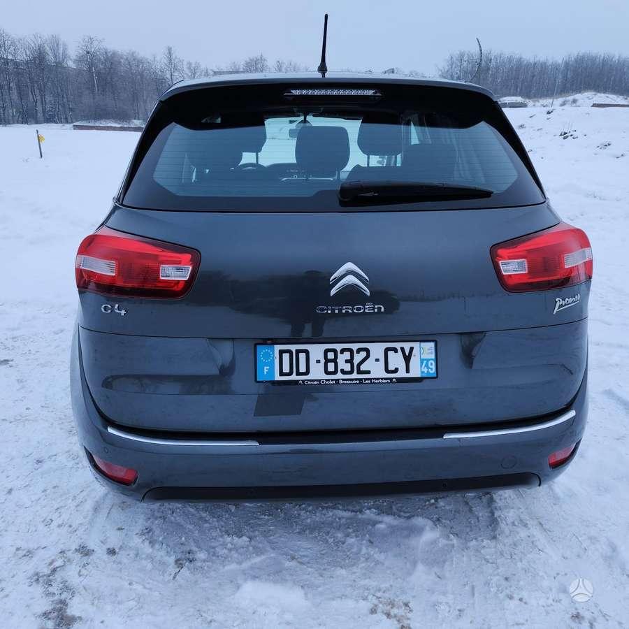 Grey Citroen c4-picasso 2014 in Kaunas, with an engine capacity of 1.56 L and mileage of 276 thousand km for 4650 €, photo 8 on AUTOMOTO.COM.LV