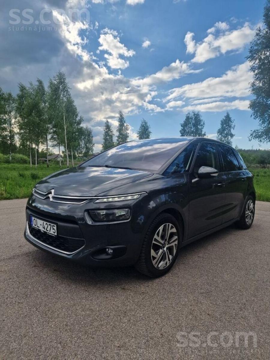 Pelēks Citroen c4-picasso 2014 Jelgava, ar dzinēja tilpumu 1.60 L un nobraukumu 231 tūkst. km par 6450 €, foto 1 vietnē AUTOMOTO.COM.LV