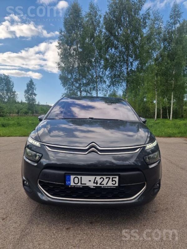 Pelēks Citroen c4-picasso 2014 Jelgava, ar dzinēja tilpumu 1.60 L un nobraukumu 231 tūkst. km par 6450 €, foto 2 vietnē AUTOMOTO.COM.LV