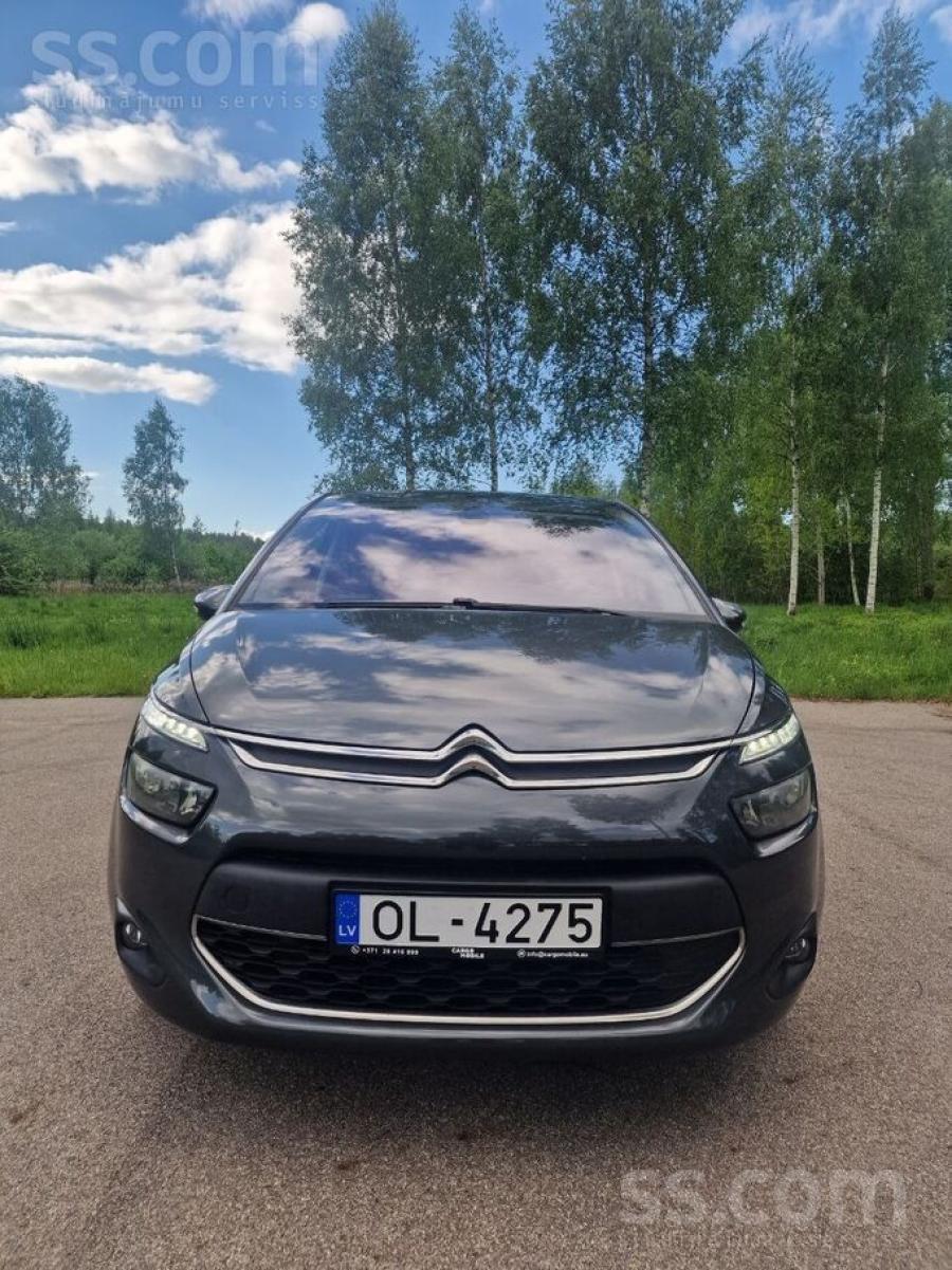 Pelēks Citroen c4-picasso 2014 Jelgava, ar dzinēja tilpumu 1.60 L un nobraukumu 231 tūkst. km par 6450 €, foto 3 vietnē AUTOMOTO.COM.LV