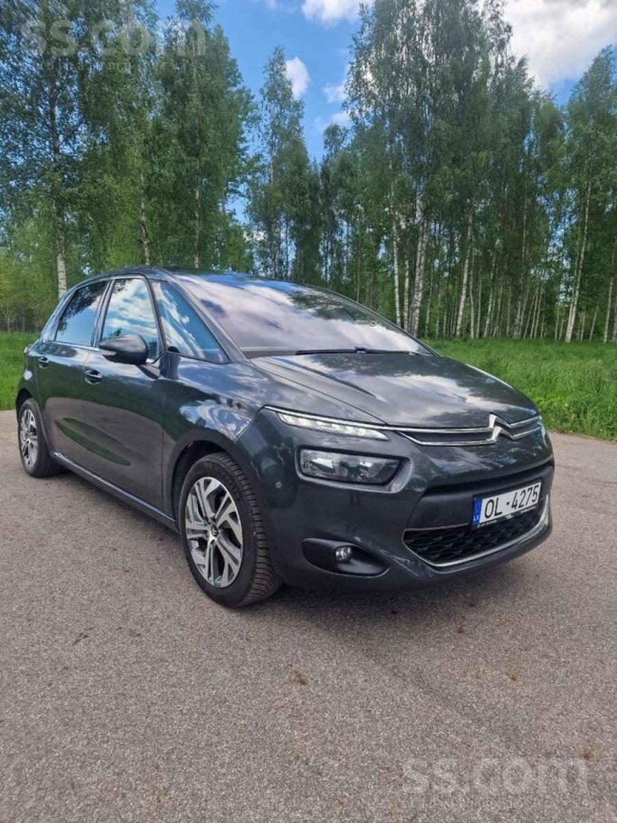 Pelēks Citroen c4-picasso 2014 Jelgava, ar dzinēja tilpumu 1.60 L un nobraukumu 231 tūkst. km par 6450 €, foto 4 vietnē AUTOMOTO.COM.LV