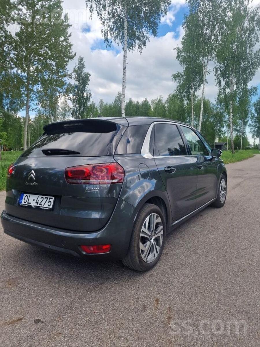Pelēks Citroen c4-picasso 2014 Jelgava, ar dzinēja tilpumu 1.60 L un nobraukumu 231 tūkst. km par 6450 €, foto 9 vietnē AUTOMOTO.COM.LV