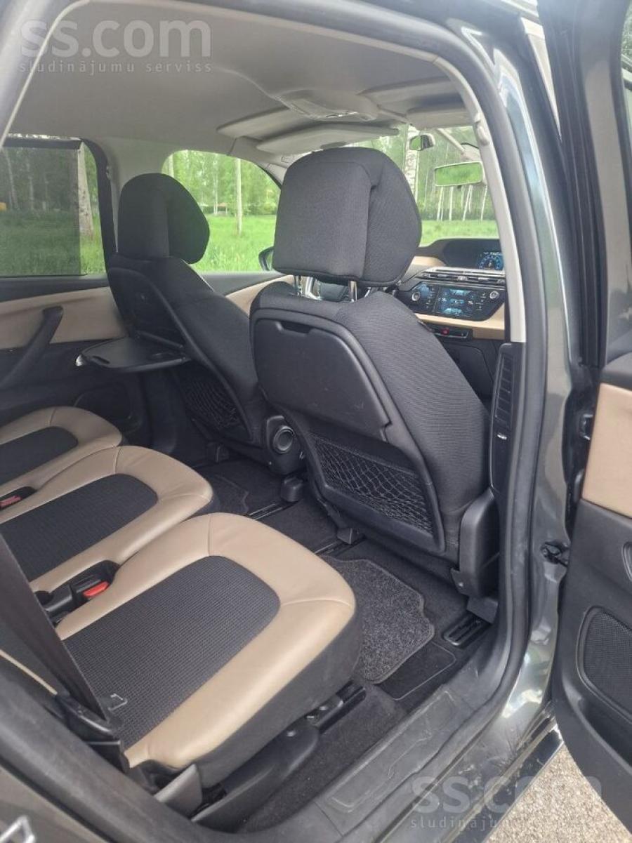 Pelēks Citroen c4-picasso 2014 Jelgava, ar dzinēja tilpumu 1.60 L un nobraukumu 231 tūkst. km par 6450 €, foto 20 vietnē AUTOMOTO.COM.LV