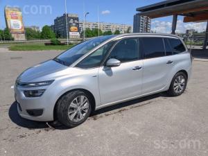 Grey Citroen c4-picasso 2014 in Riga, with an engine capacity of 2.00 L and mileage of 207 thousand km for 6900 €, photo  on AUTOMOTO.COM.LV