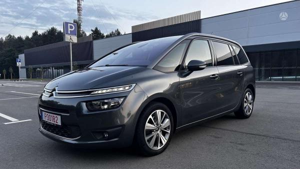 Grey Citroen c4-picasso 2014 in Utena, with an engine capacity of 1.60 L and mileage of 229 thousand km for 4995 €, photo 6 on AUTOMOTO.COM.LV