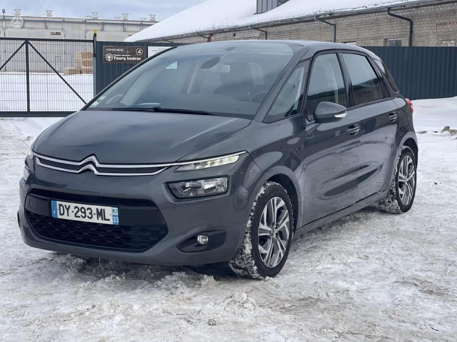 Pelēks Citroen c4-picasso 2015 Tauragė, ar dzinēja tilpumu 1.56 L un nobraukumu 246 tūkst. km par 4950 €, foto 2 vietnē AUTOMOTO.COM.LV