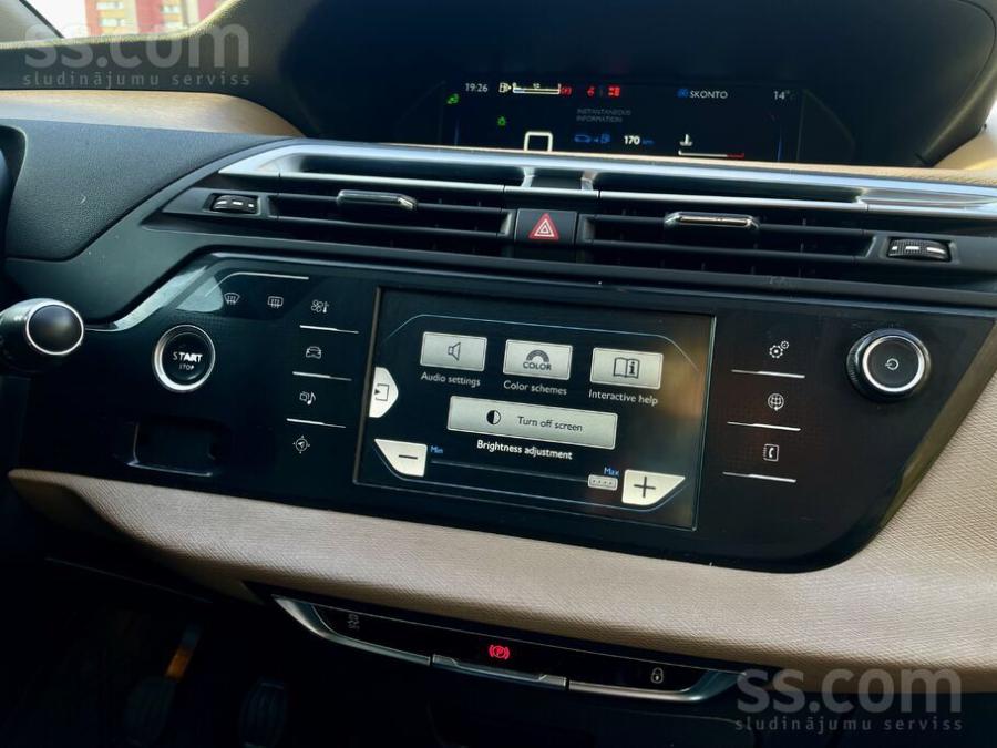 Pelēks Citroen c4-picasso 2015 Liepāja, ar dzinēja tilpumu 2.00 L un nobraukumu 225 tūkst. km par 5900 €, foto 21 vietnē AUTOMOTO.COM.LV