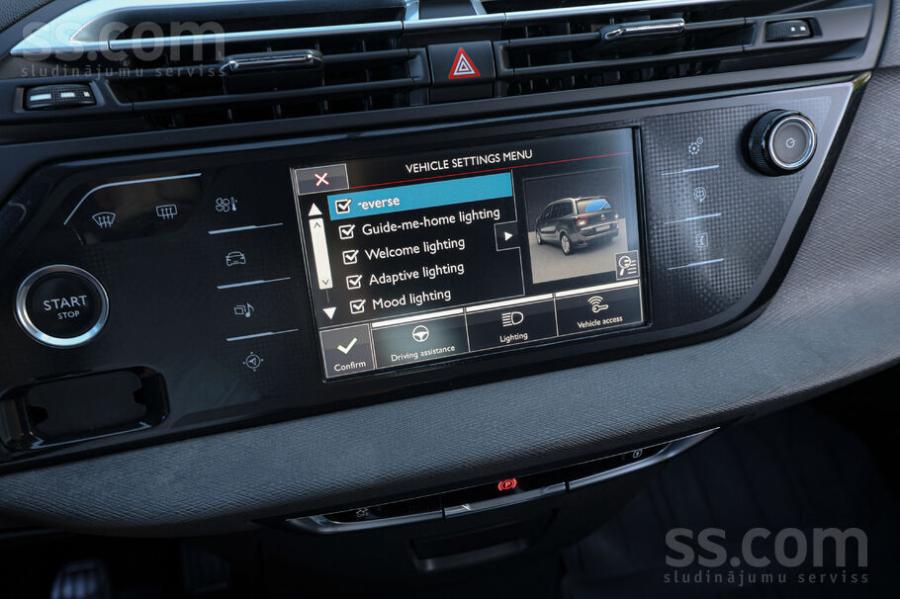 Pelēks Citroen c4-picasso 2015 Jelgava, ar dzinēja tilpumu 1.20 L un nobraukumu 0 tūkst. km par 7990 €, foto 19 vietnē AUTOMOTO.COM.LV