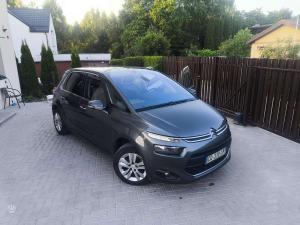 Grey Citroen c4-picasso 2015 in Vilnius, with an engine capacity of 1.60 L and mileage of 311 thousand km for 3850 €, photo  on AUTOMOTO.COM.LV
