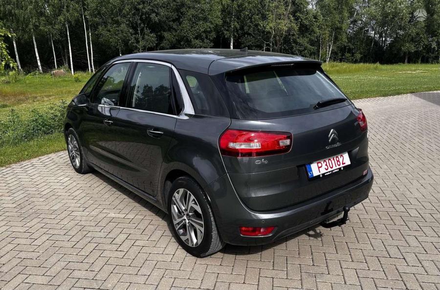 Pelēks Citroen c4-picasso 2015 Utena, ar dzinēja tilpumu 1.56 L un nobraukumu 301 tūkst. km par 4950 €, foto 17 vietnē AUTOMOTO.COM.LV