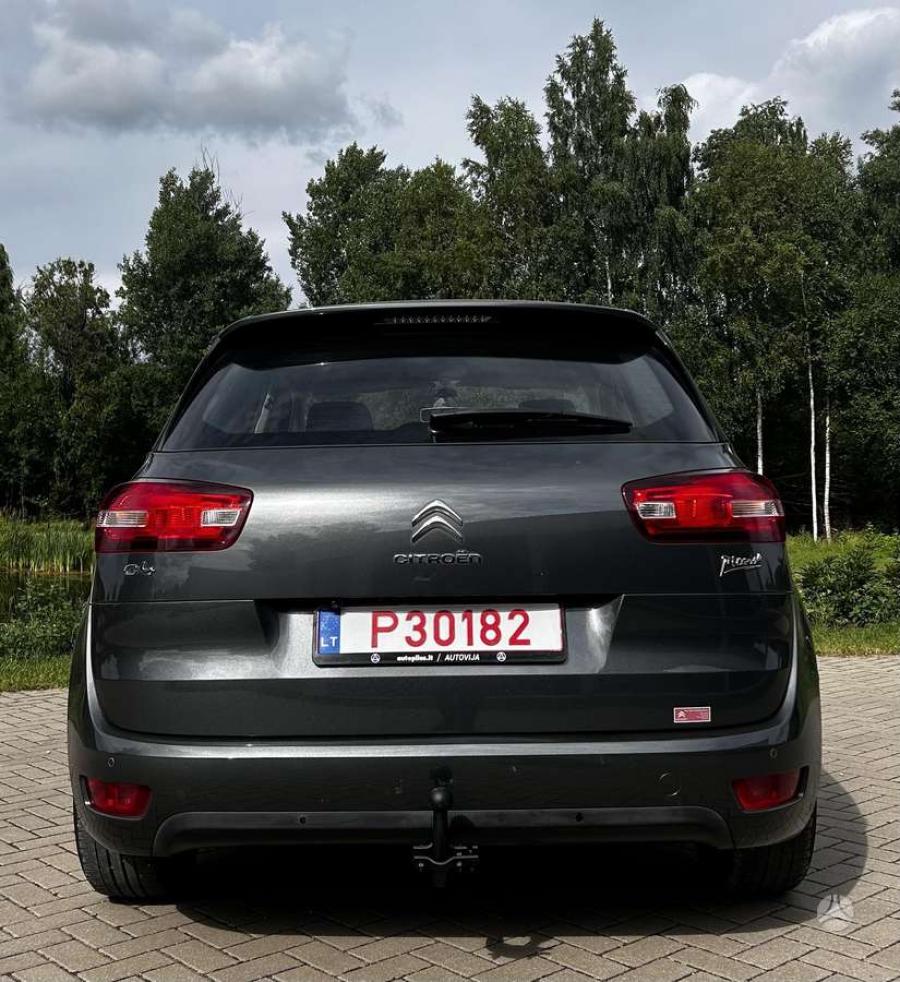 Pelēks Citroen c4-picasso 2015 Utena, ar dzinēja tilpumu 1.56 L un nobraukumu 301 tūkst. km par 4950 €, foto 21 vietnē AUTOMOTO.COM.LV