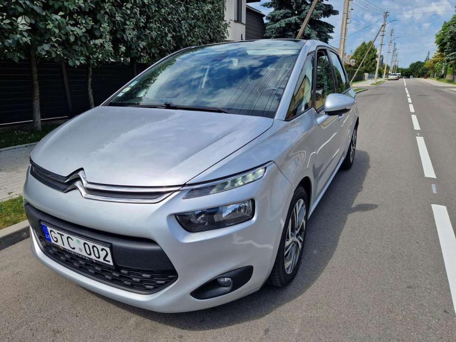 Pelēks Citroen c4-picasso 2015 Kauņa, ar dzinēja tilpumu 1.56 L un nobraukumu 284 tūkst. km par 4900 €, foto 1 vietnē AUTOMOTO.COM.LV