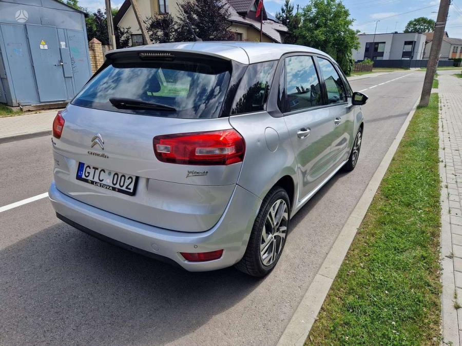 Pelēks Citroen c4-picasso 2015 Kauņa, ar dzinēja tilpumu 1.56 L un nobraukumu 284 tūkst. km par 4900 €, foto 6 vietnē AUTOMOTO.COM.LV