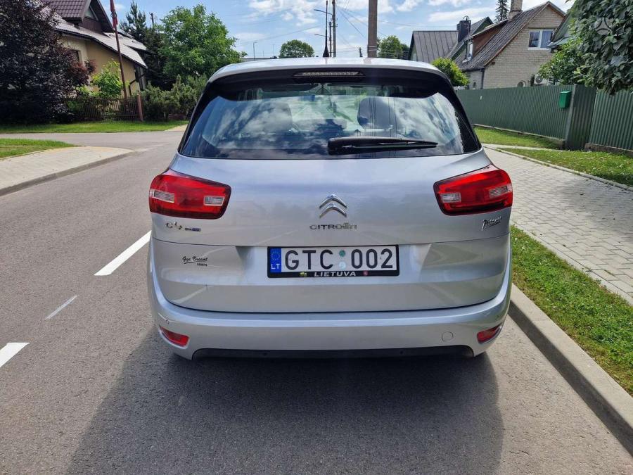 Pelēks Citroen c4-picasso 2015 Kauņa, ar dzinēja tilpumu 1.56 L un nobraukumu 284 tūkst. km par 4900 €, foto 7 vietnē AUTOMOTO.COM.LV