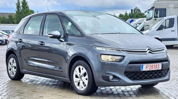 Pelēks Citroen c4-picasso 2015 Tauragė, ar dzinēja tilpumu 1.56 L un nobraukumu 207 tūkst. km par 4700 €, foto 3 vietnē AUTOMOTO.COM.LV