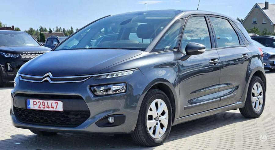 Pelēks Citroen c4-picasso 2015 Tauragė, ar dzinēja tilpumu 1.56 L un nobraukumu 207 tūkst. km par 4800 €, foto 1 vietnē AUTOMOTO.COM.LV