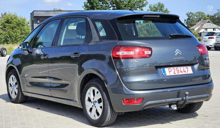 Pelēks Citroen c4-picasso 2015 Tauragė, ar dzinēja tilpumu 1.56 L un nobraukumu 207 tūkst. km par 4800 €, foto 8 vietnē AUTOMOTO.COM.LV