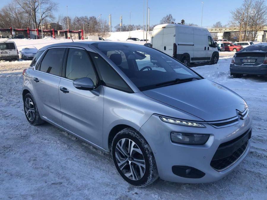 Grey Citroen c4-picasso 2016 in Klaipeda, with an engine capacity of 1.60 L and mileage of 166 thousand km for 6500 €, photo 11 on AUTOMOTO.COM.LV