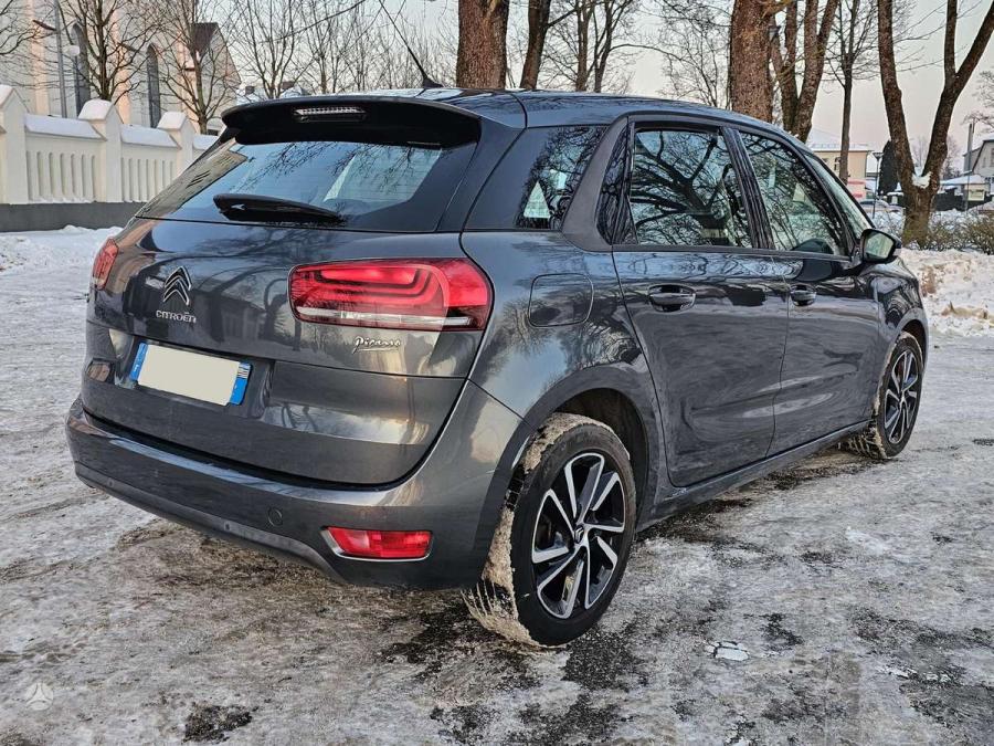 Pelēks Citroen c4-picasso 2016 Tauragė, ar dzinēja tilpumu 1.56 L un nobraukumu 190 tūkst. km par 6200 €, foto 4 vietnē AUTOMOTO.COM.LV
