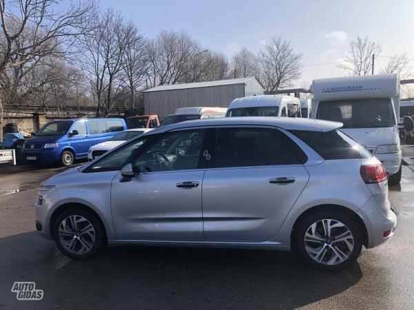 Grey Citroen c4-picasso 2016 in Klaipeda, with an engine capacity of 1.60 L and mileage of 192 thousand km for 6500 €, photo 8 on AUTOMOTO.COM.LV