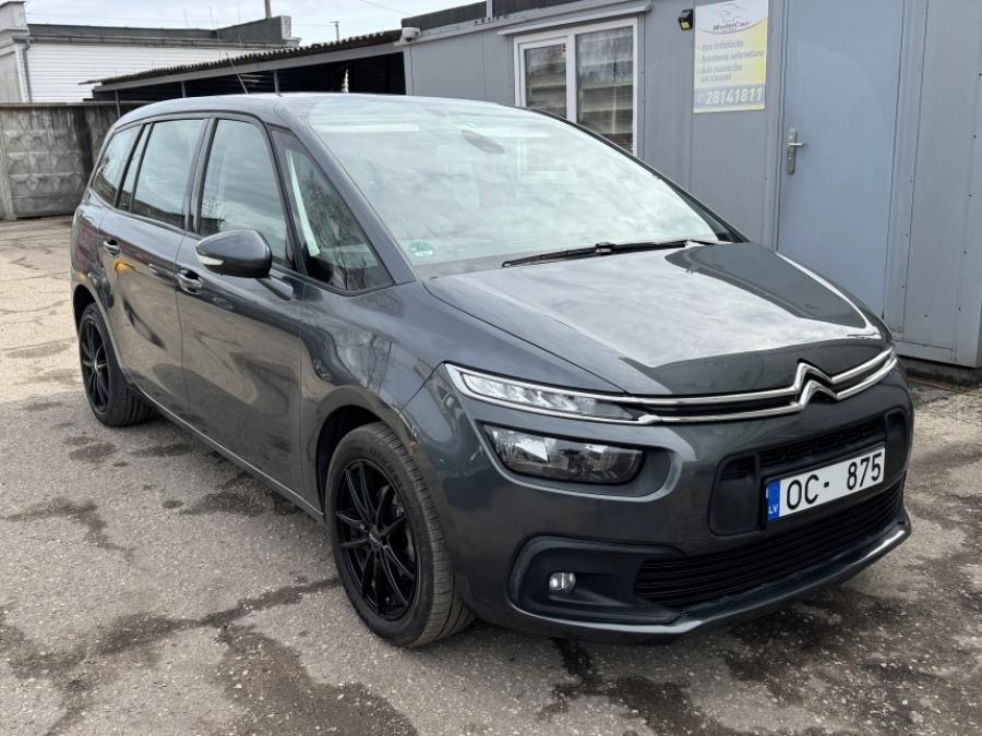 Pelēks Citroen c4-picasso 2016 Rīga, ar dzinēja tilpumu 1.60 L un nobraukumu 262 tūkst. km par 8750 €, foto 1 vietnē AUTOMOTO.COM.LV